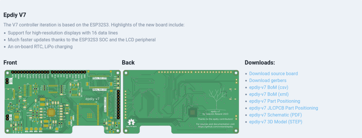 Making a epdiy v7 Kaleido clone – part I – FASANI CORPORATION